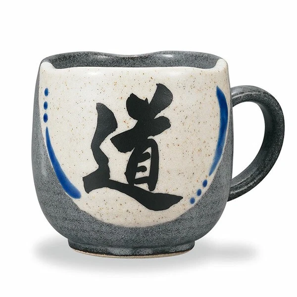 KUTANI WARE JAPANESE Coffee tea cup Mug Sho Michi Kanji character The ...