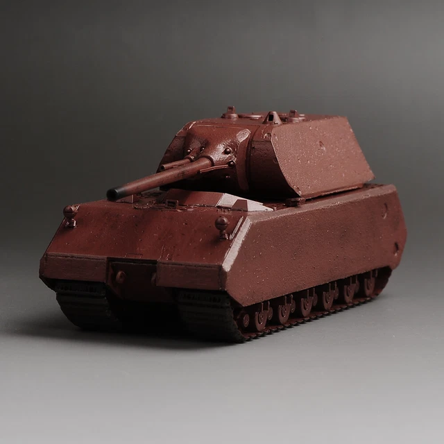 TANK CAR PANZER VIII Maus Model Tanks 1/72 Germany Military Vehicles ...