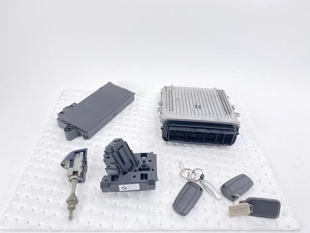 BMW X5 E70 30D N57D30A Engine Ecu Set 8517015 1361{8517015} 8510838 92 ...