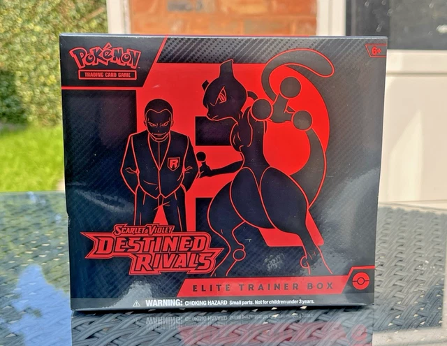 POKEMON TCG SCARLET & Violet Destined Rivals Elite Trainer Box Etb ...