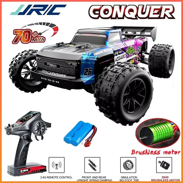 RTR BRUSHLESS RC Car off Road 4X4 High Speed Super Fast 70KM/H Remote ...