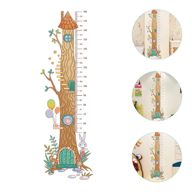 GROWTH CHART FOR kids Sticker Mural Tableau Mural Hauteur Enfant ...