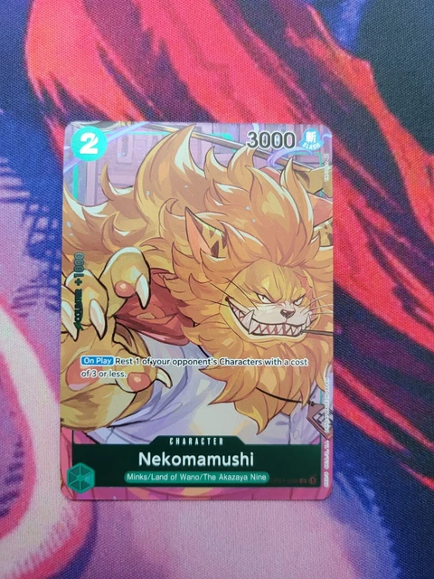 ONE PIECE CARD Game TCG! Nekomamushi OP01-048 C Box Topper Alt Art £10.99 - PicClick UK