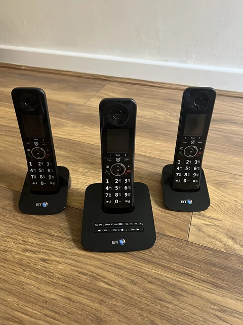 BT PREMIUM 3-HANDSET Cordless Phone £25.00 - PicClick UK