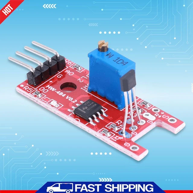 Ky 024 Speed Sensor Module 4pin Hall Effect Magnetic Sensor For Arduino Diy Kit £275 Picclick Uk