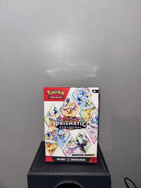 POKÉMON TCG: SCARLET & Violet-Prismatic Evolutions Booster Bundle 6 ...