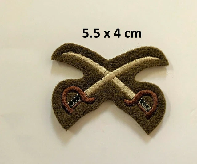 British Army Military Pti Crossed Swords Sew On Patch Jacket Jeans 739 £199 Picclick Uk