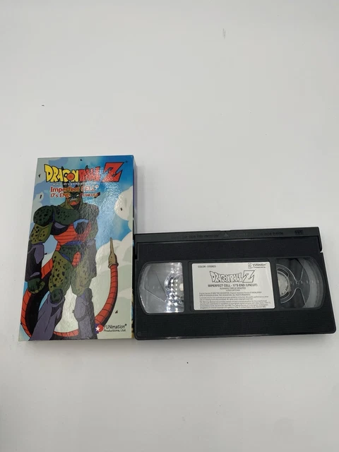 FUNIMATION DRAGON BALL Z Imperfect Cell: 17's End Uncut VHS NTSC 2001 ...