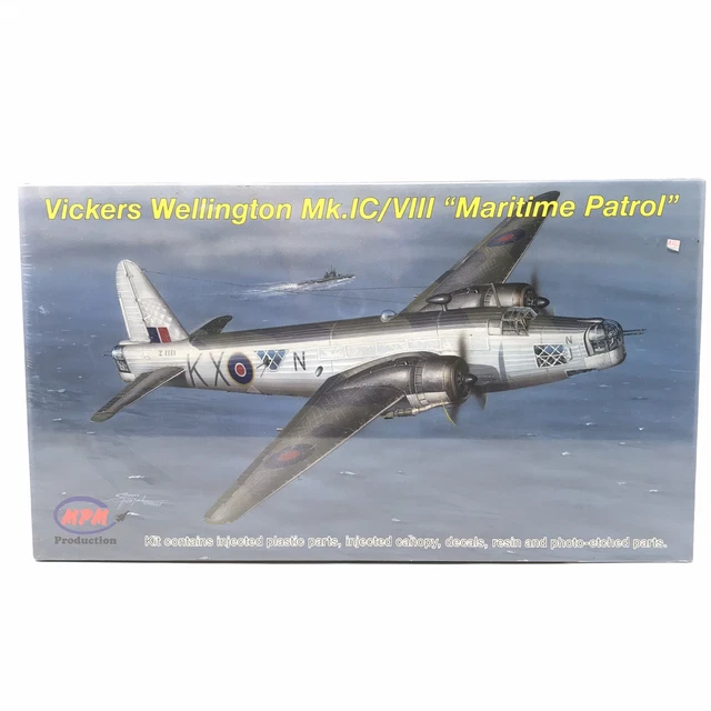 MPM VICKERS WELLINGTON Mk.IC/VIII Maritime Patrol Model Kit 1/72 EUR 21 ...