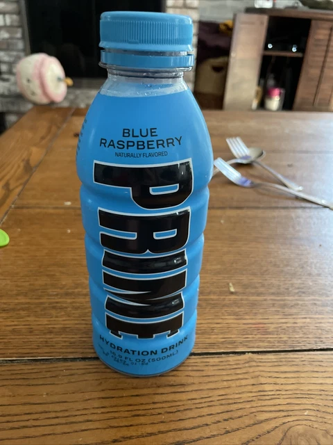 PRIME HYDRATION DRINK Blue Raspberry Empty Bottle $1,000,000.00 - PicClick