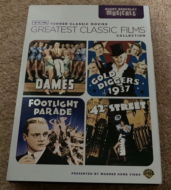 TCM GREATEST CLASSIC LEGENDS (FILM COLLECTION) Busby Berkeley Musicals ...