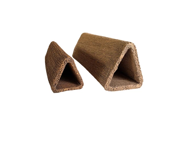 BRISTLENOSE AND PLECO Clay Triangle Breeding Cave/Log $17.95 - PicClick AU