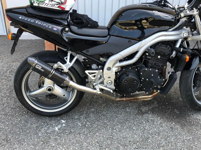ÉCHAPPEMENT POUR TRIUMPH SPEED TRIPLE 955i 2002 - 2004 GRmoto ...