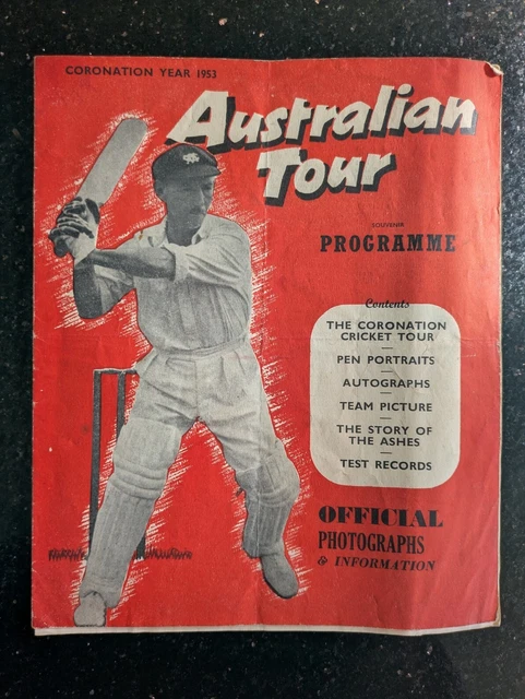 Programmes, Cricket Memorabilia, Sports Memorabilia - PicClick UK