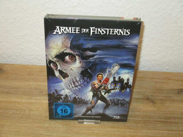 ARMEE DER FINSTERNIS Blu-Ray Mediabook Cover D (Bruce Campbell) NEU&OVP ...