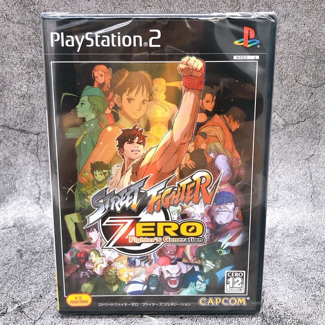 PLAYSTATION 2 STREET Fighter ZERO Fighters Generation PS2 Capcom Game Sealed New £86.90 ...