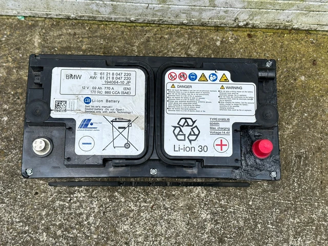 BMW F80 F82 F83 G80 G82 M3 M4 F90 M5 69ah Li-ion Lithium Car Battery ...