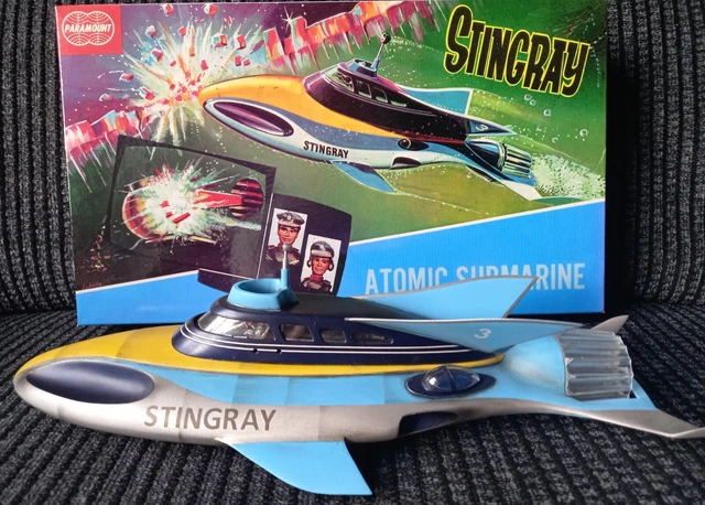 GERRY ANDERSON STINGRAY Model By Paramount Box Issue £65.00 - PicClick UK
