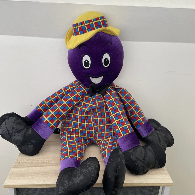 THE WIGGLES HENRY the Octopus Vintage 2003 70cm Tall Toy Plush EUR 7,22 ...