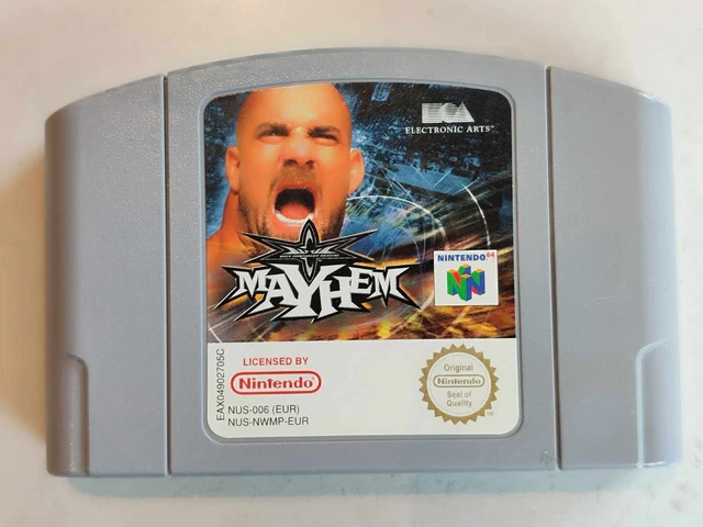 JEU NINTENDO 64 WCW Mayhem World Championship Wrestling N64 Jeu Seul ...