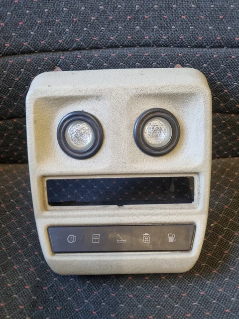 FORD GRANADA MK2 roof console warning lights Check Control interior ...