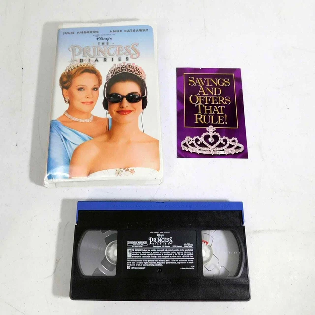 THE PRINCESS DIARIES VHS 2001 Disney Clamshell Tested w/ Insert £3.74 ...