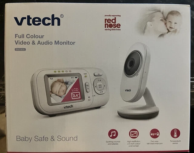 VTECH 2.4& LCD Video/Audio Mountable Safety Night Vision Monitor For ...