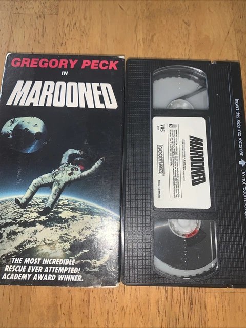 MAROONED (VHS, 1969) Gregory Peck, Gene Hackman GoodTimes Home Video ...