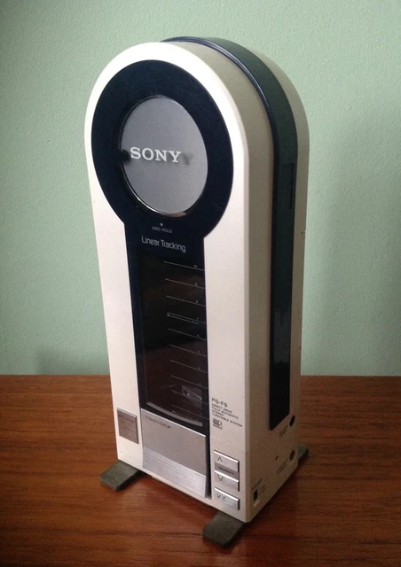 RARE SONY PS-F9 linear tracking PORTABLE TURNTABLE fully working ...