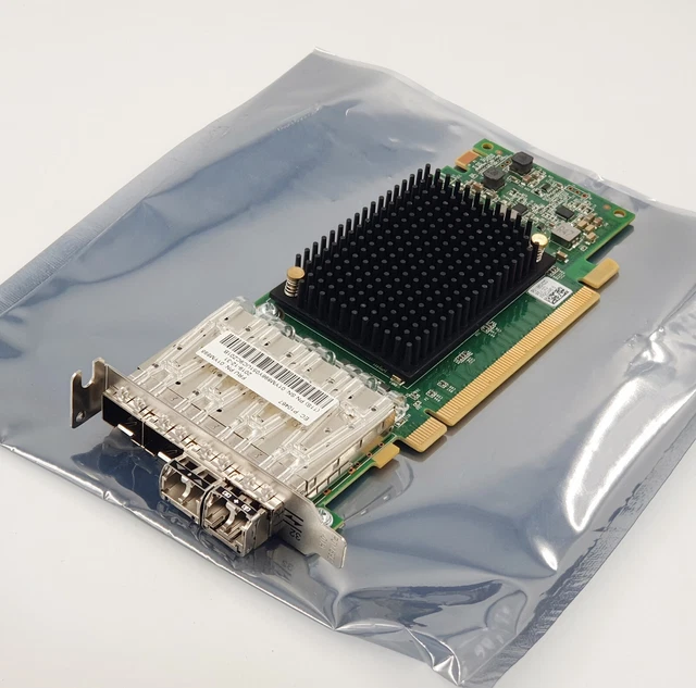 IBM 01YM898 01YM896 Quad-Port 32Gbps HBA FC Fibre Channel Low Profile ...