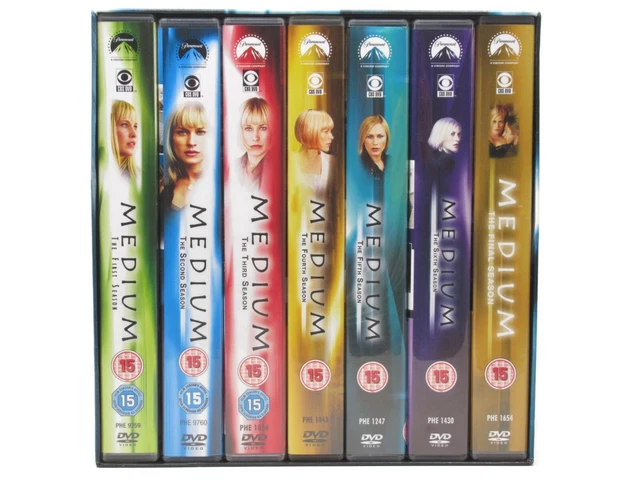 MEDIUM THE COMPLETE Series 1-7 DVD Boxset Patricia Arquette Crime Drama ...
