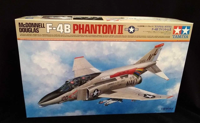 Tamiya 61121 Mcdonnell Douglas F 4b Phantom Ii Aircraft Scale 1 48