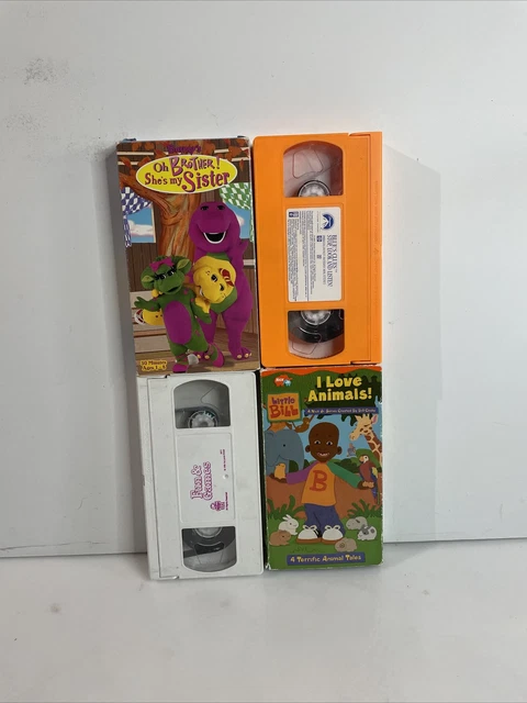 LITTLE BILL BARNEY Blues Clues Vhs Rare Kids Tapes Lot UNTESTED EUR 12 ...