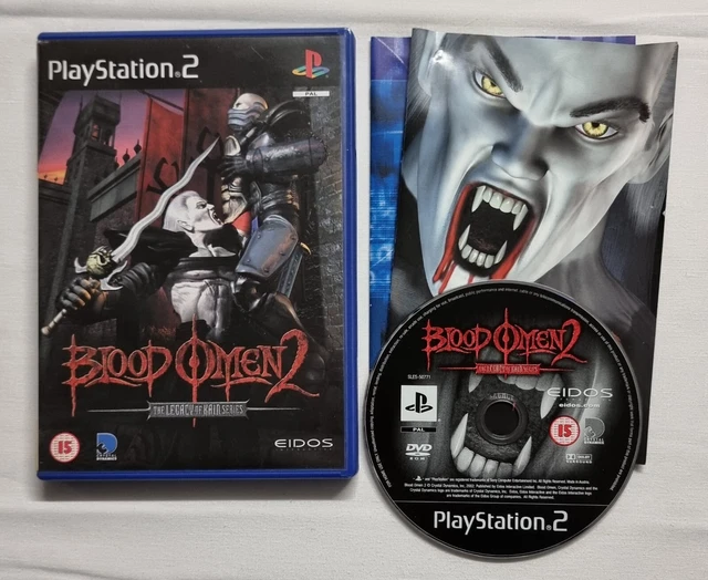 BLOOD OMEN 2: The Legacy of Kain Series ~ Sony PS2 ~ PAL ~ COMPLETE ...