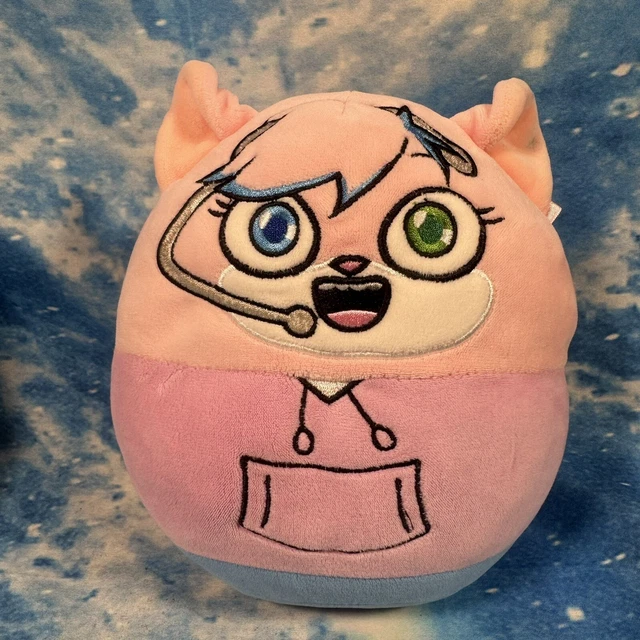 SQUISHMALLOWS ALPHA LEXA Pink Cat Ryans World Kellytoy Soft Plush Toy £ ...