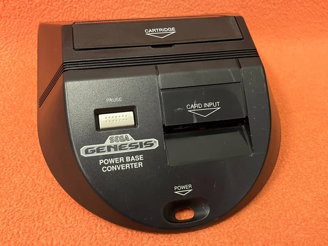 SEGA GENESIS MASTER System Power Base Game Converter Adapter Model 1620 ...