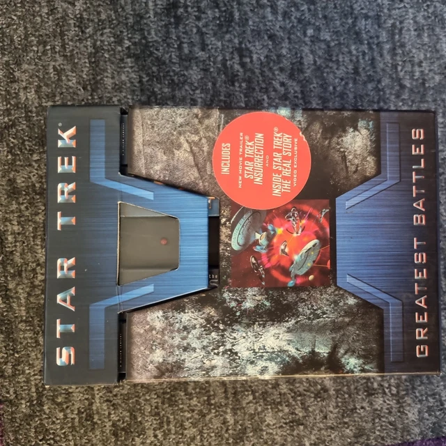 STAR TREK - Greatest Battles, Red Alert - VHS Box Set £8.59 - PicClick UK