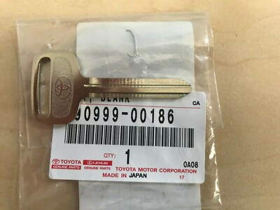 TOYOTA BLANK KEY Uncut Non Chip Genuine Toyota £16.74 - PicClick UK