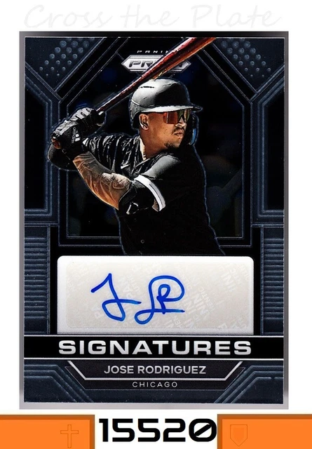 1-2023 PANINI PRIZM Signatures Auto Jose Rodriguez White Sox Sig-Jr EUR ...