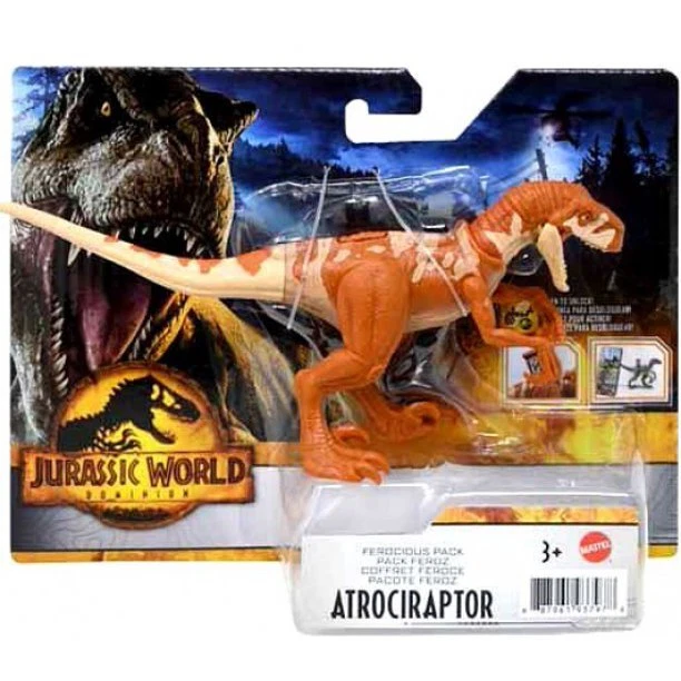 FIGURINE DINOSAURE JURASSIC World Dominion 2022 Atrociraptor pack ...