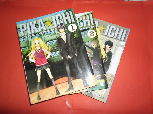 PIKA ICHI-SERIE COMPLETA-N°1/3-DI yoko maki e aki mochida-MANGA GP EUR 14,24 - PicClick FR