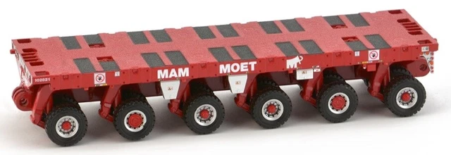 IMC MODELS - MAMMOET SPMT 6 Essieux de couleur Rouge - 1/50 - IMC32 ...