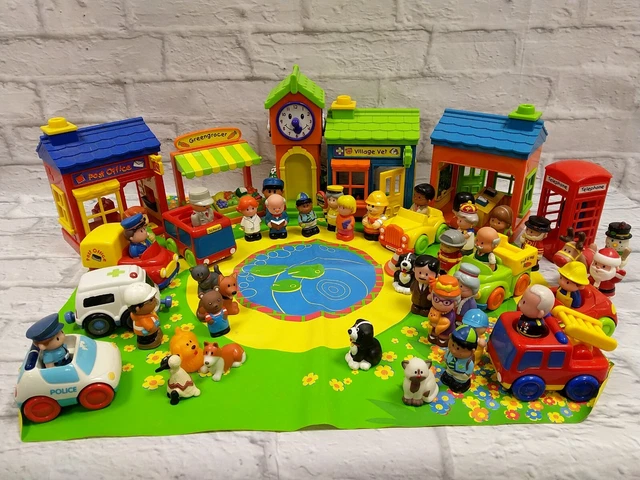 HAPPYLAND - LARGE bundle including buildings, vehicles, characters and ...