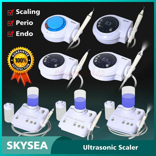PIEZON DENTAL ULTRASONIC Scaler 5 Tips for Cavitron EMS /DTE SATELEC SK ...
