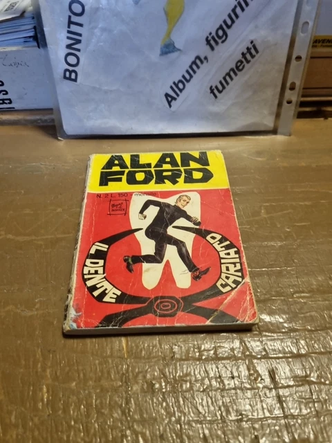ALAN FORD N.2 Originale Max Bunker Edit. CORNO. Rif.banco fumetti EUR ...