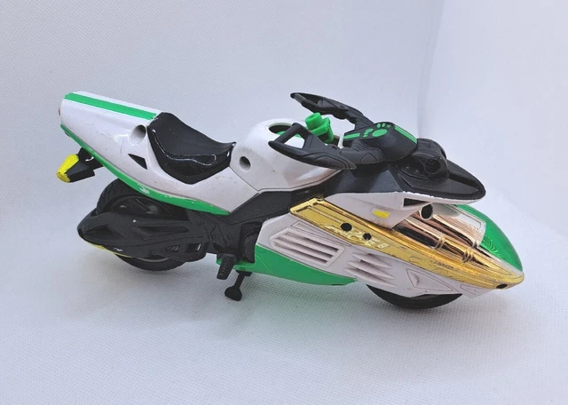 POWER RANGERS TIME Force Vector Cycle Green Ranger Trip 2000 Bandai Toy ...