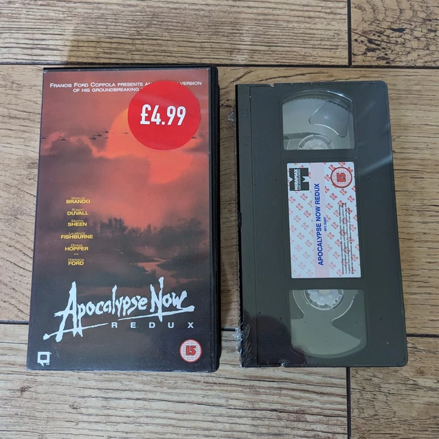 APOCALYPSE NOW REDUX - PAL VHS Video - Tape is factory sealed £5.50 ...