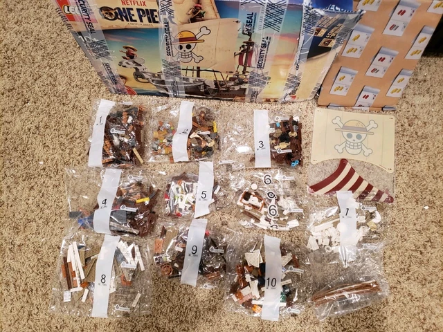 OPEN BOX: LEGO ONE PIECE The Going Merry Pirate Ship Building Blocks ...