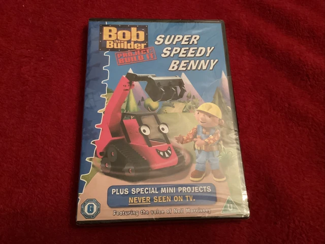 BOB THE BUILDER Super Speedy Benny [DVD] 2006 Brand new and sealed £3. ...
