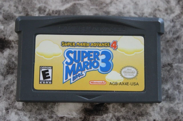 SUPER MARIO ADVANCE 4: Super Mario Bros. 3 (Game Boy Advance, 2003) £19 ...